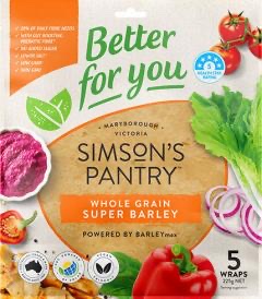 Simson’s Pantry – Wraps – Lets Buy Aussie