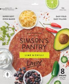 Simson’s Pantry – Wraps – Lets Buy Aussie