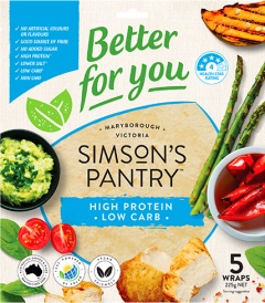 Simson’s Pantry – Wraps – Lets Buy Aussie