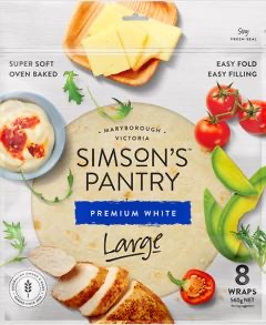 Simson’s Pantry – Wraps – Lets Buy Aussie